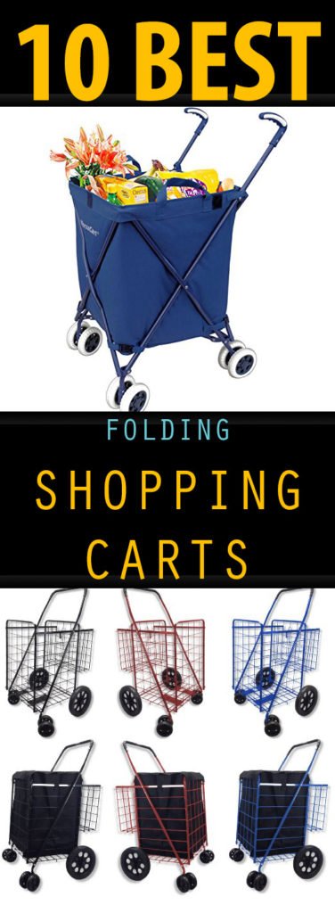 10 Best Folding Shopping Carts – Must Have Tips